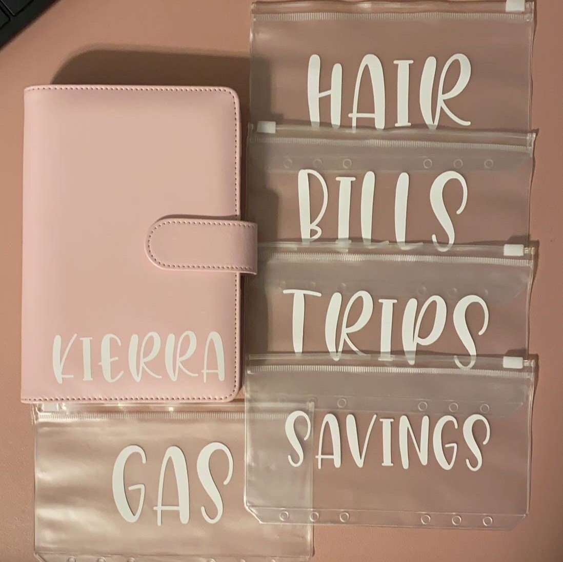 Budget Binder Starter Kit | Custom Budget Envelopes With 5 Labels | A6 ...