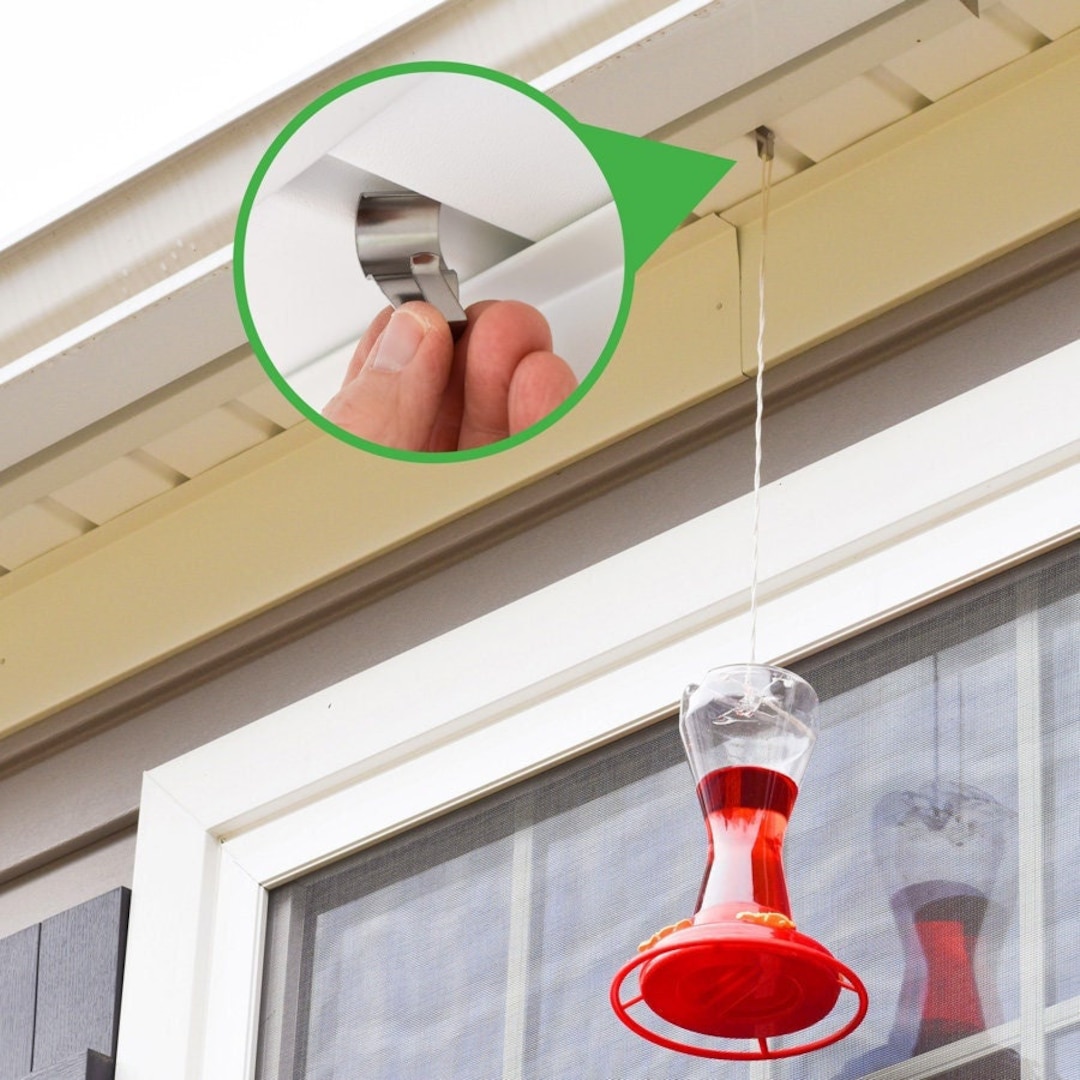2 PC - Soffit JMT Hook Hangers, Outdoor Hook, Soffit Hanger, Patio ...