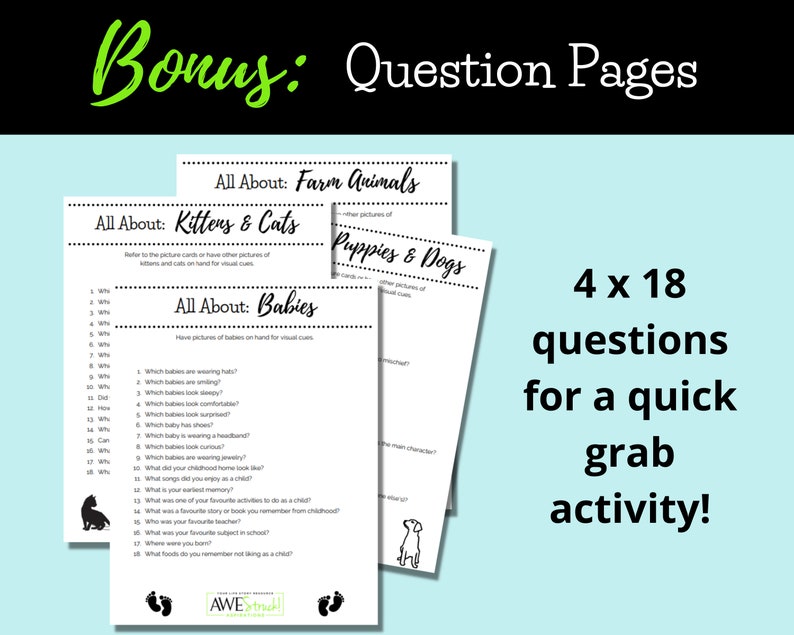 Reminiscing Activity Bundle, Dementia Activities, Matching and Sorting ...