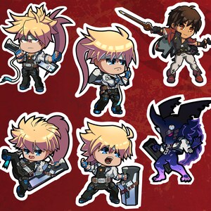 Guilty Gear Xrd / Strive Stickers Dizzy Chibi - Etsy