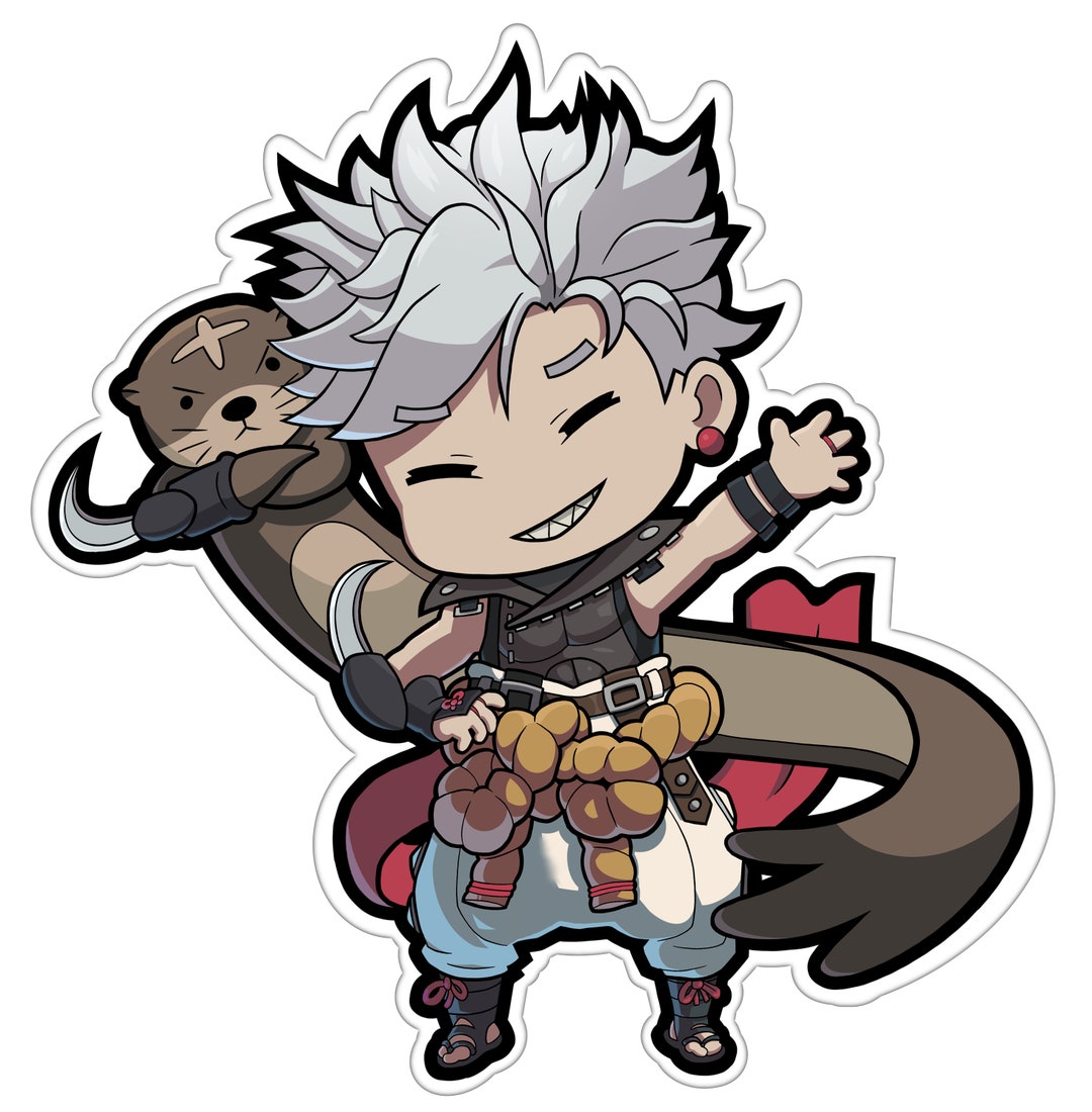 Guilty Gear Strive Stickers Chipp Zanuff Chibi - Etsy