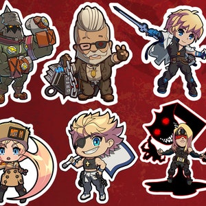 Guilty Gear Strive Stickers Potemkin Chibi - Etsy