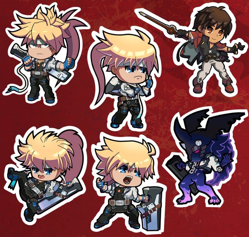 Guilty Gear Strive Stickers Baiken Chibi - Etsy Australia