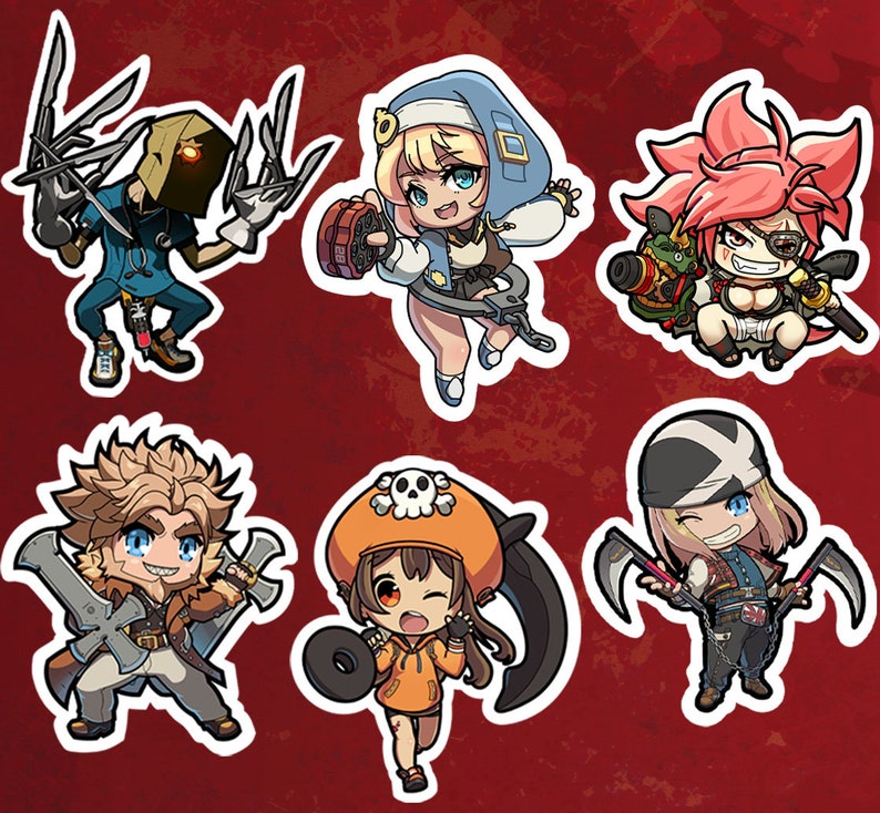 Guilty Gear Strive Stickers Potemkin Chibi - Etsy