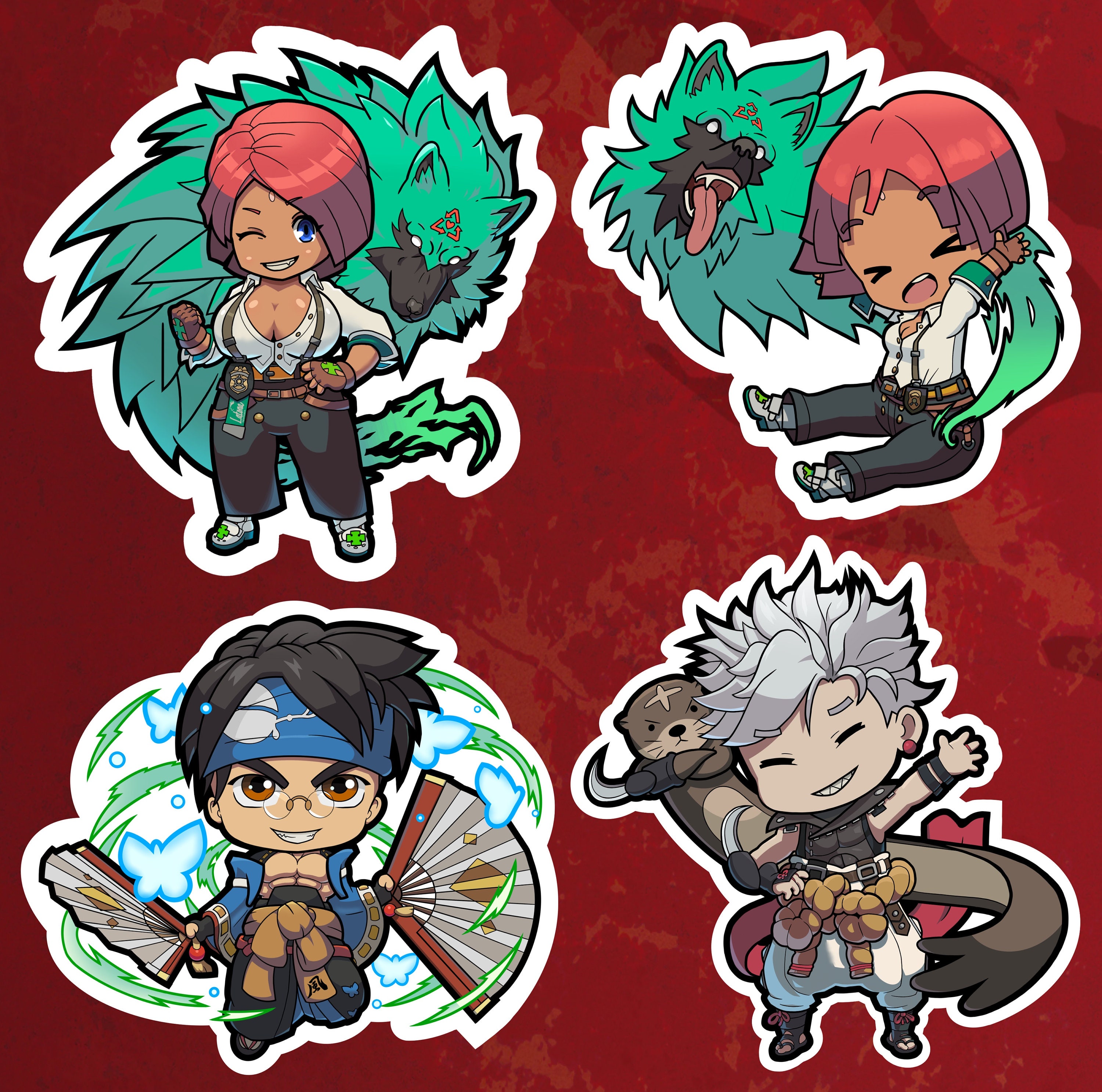 Guilty Gear Strive Stickers May Chibi - Etsy Australia