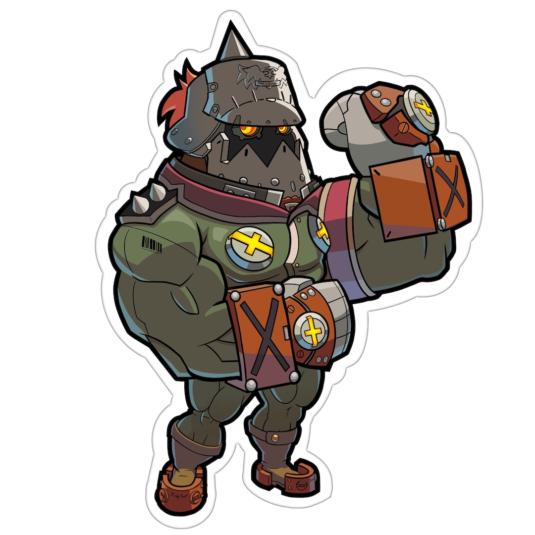 Guilty Gear Strive Stickers Potemkin Chibi - Etsy