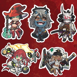Guilty Gear Strive Stickers Potemkin Chibi - Etsy