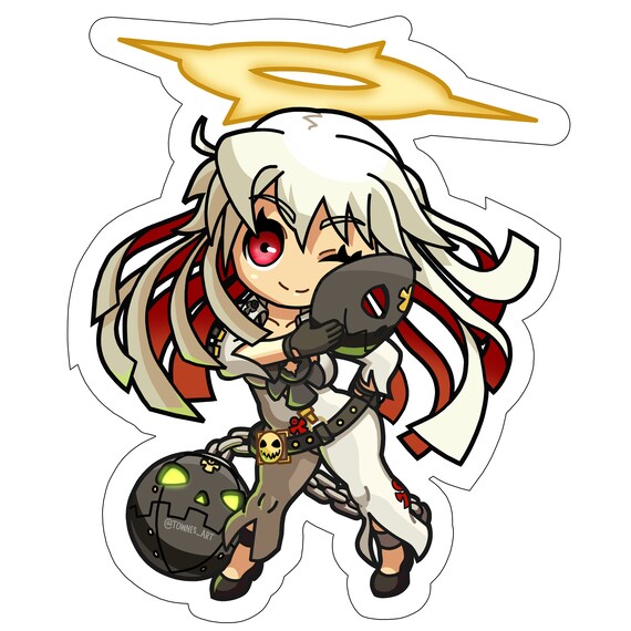 Guilty Gear Xrd / Strive Stickers Jack-o Valentine Chibi - Etsy