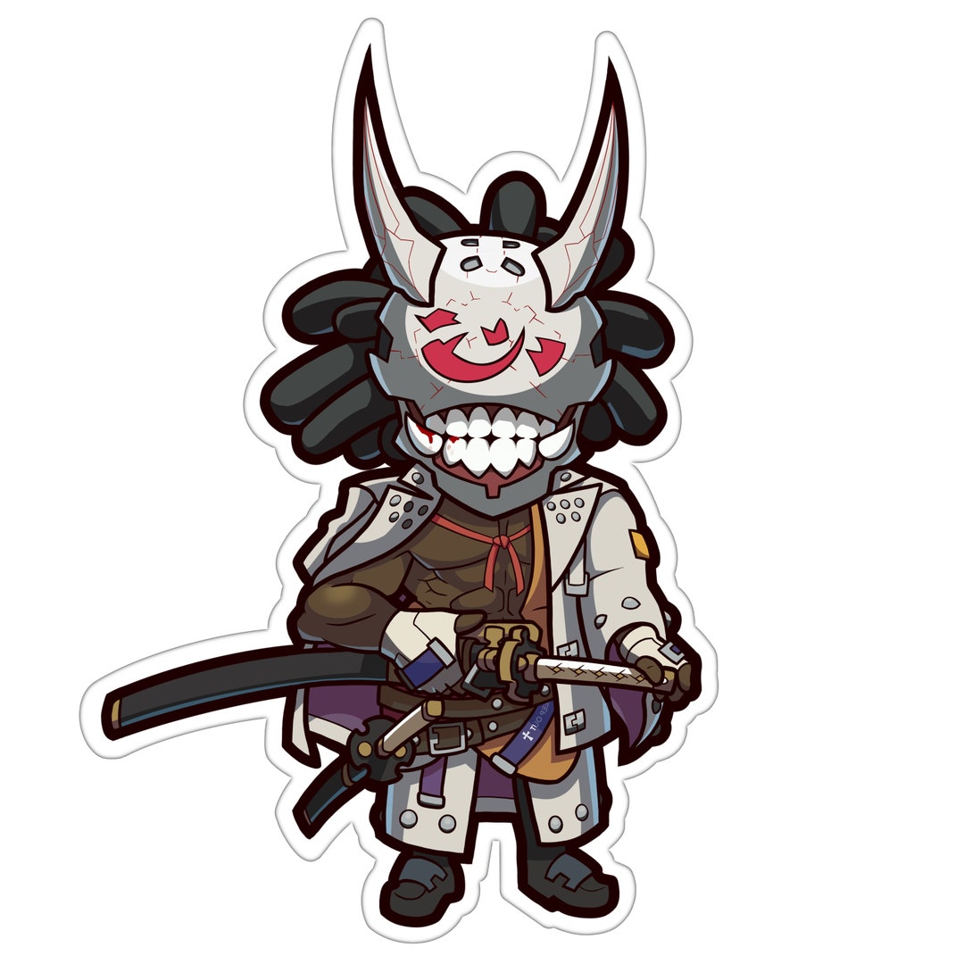 Guilty Gear Strive Stickers Nagoriyuki Chibi - Etsy