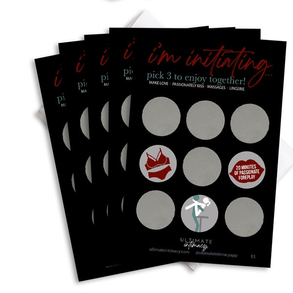 Sex Positions Scratch Off Etsy