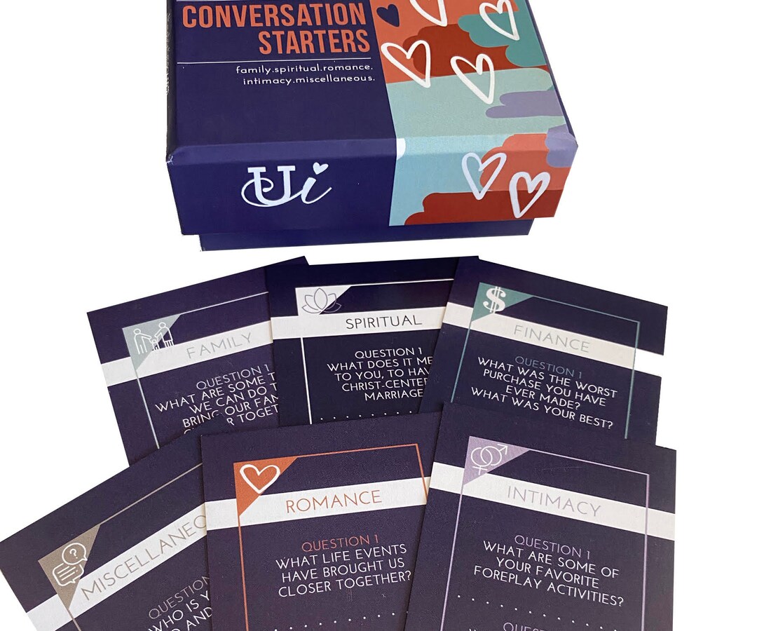 Ultimate Intimacy Conversation Starters Card Deck, Romance, Intimacy ...