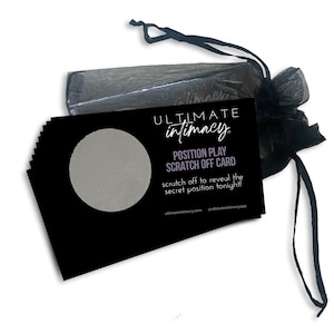 Scratch off Sex Position Cards, Scratch off Game Cards, Oral Sex Cards ...