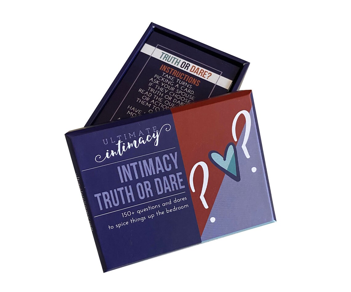 Ultimate Intimacy Truth or Dare Card Deck, Bedroom Game, Date Night ...