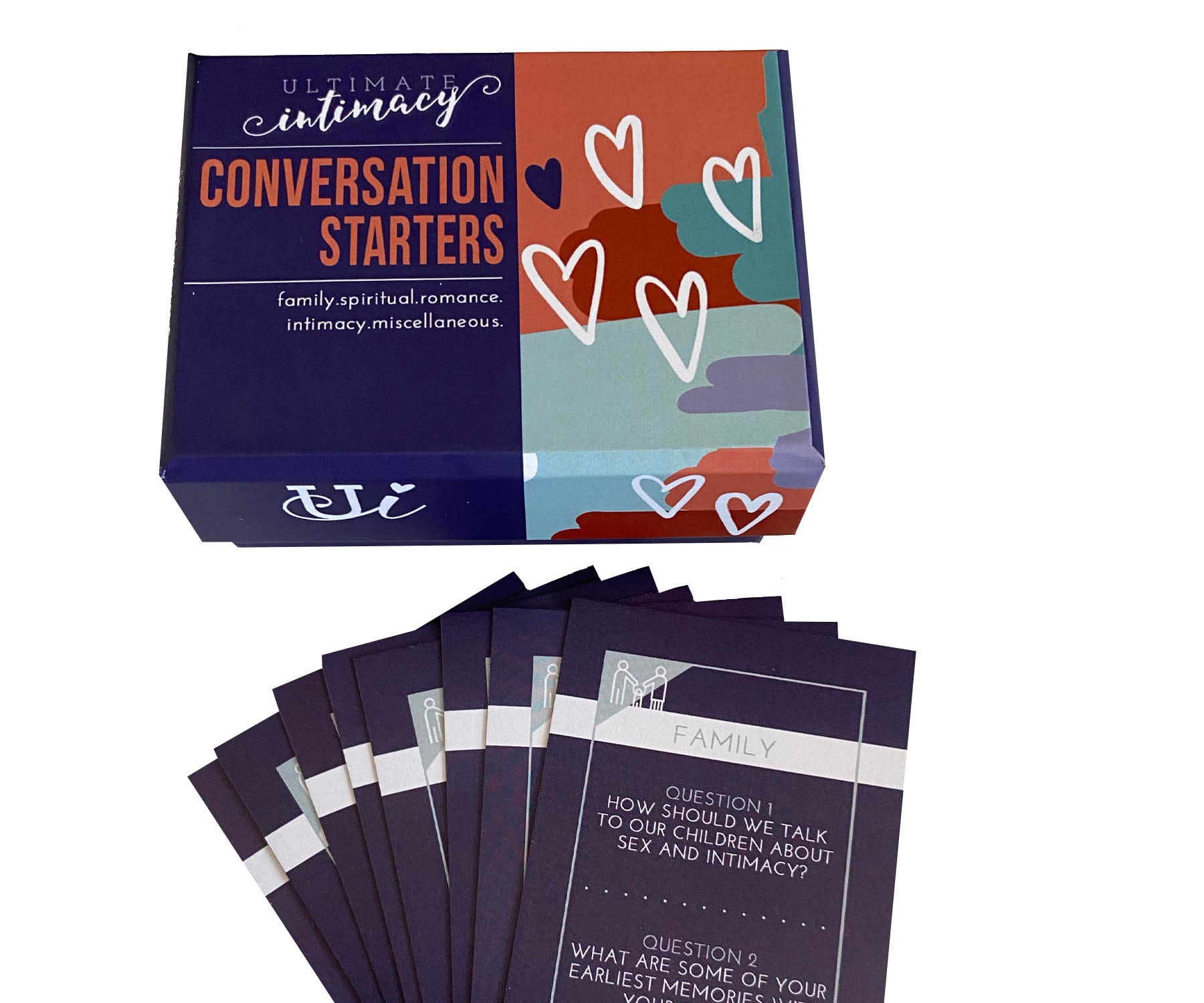 Ultimate Intimacy Conversation Starters Card Deck, Romance, Intimacy ...