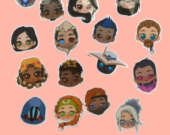 Valorant Agent Stickers - Etsy