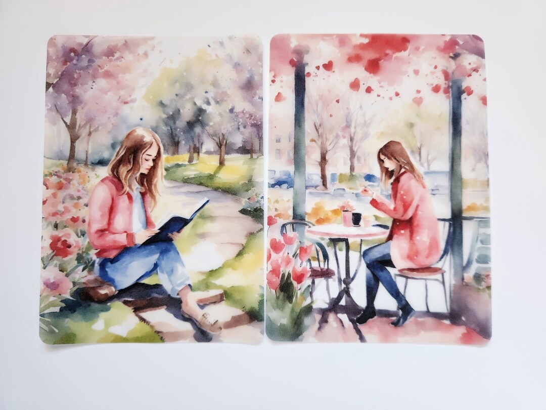 Watercolor Vellum, Decorative Acetate, Planner Inserts, Journaling ...