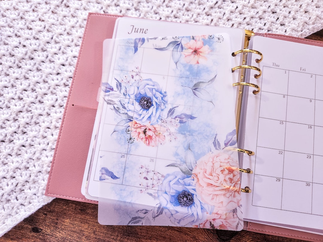 Planner Inserts/ Planner Dashboard/ Flower Theme Planner - Etsy