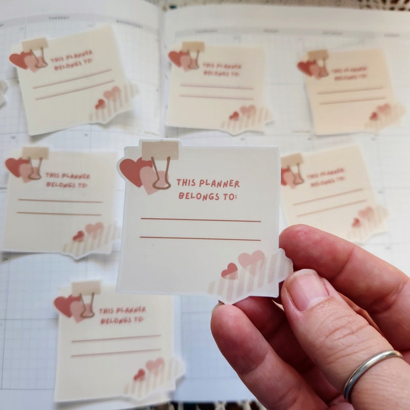 This Belongs to Stickers - Etsy