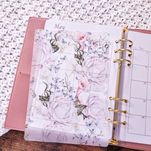 Planner Inserts/ Planner Dashboard/ Flower Theme Planner Inserts ...