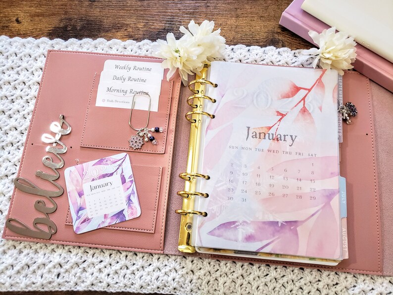 Decorative Planner Inserts/ Planner Dashboard/ Calendar/ - Etsy