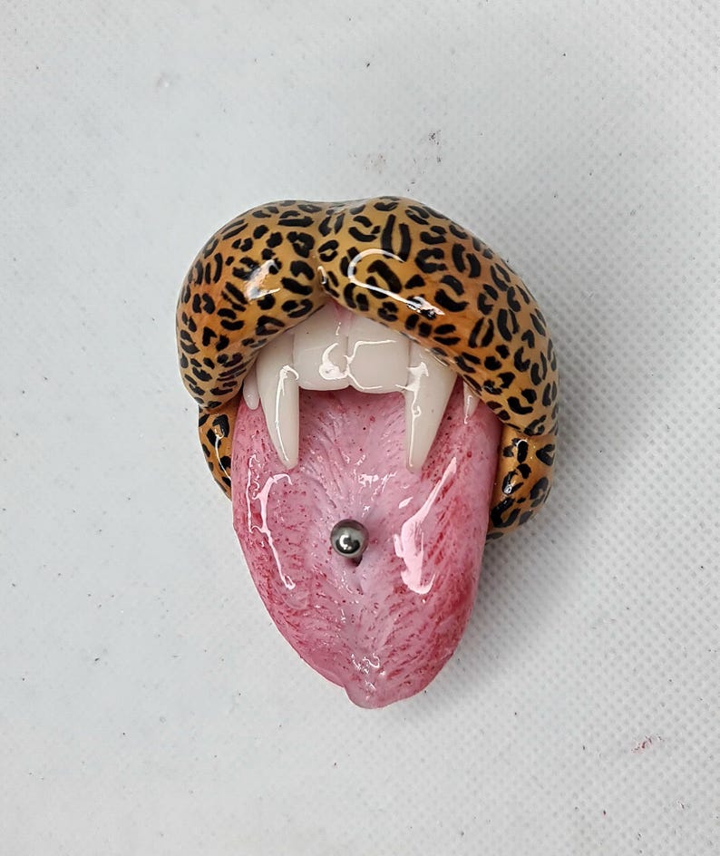 Leopard Lips Magsafe Phone Grip - Etsy