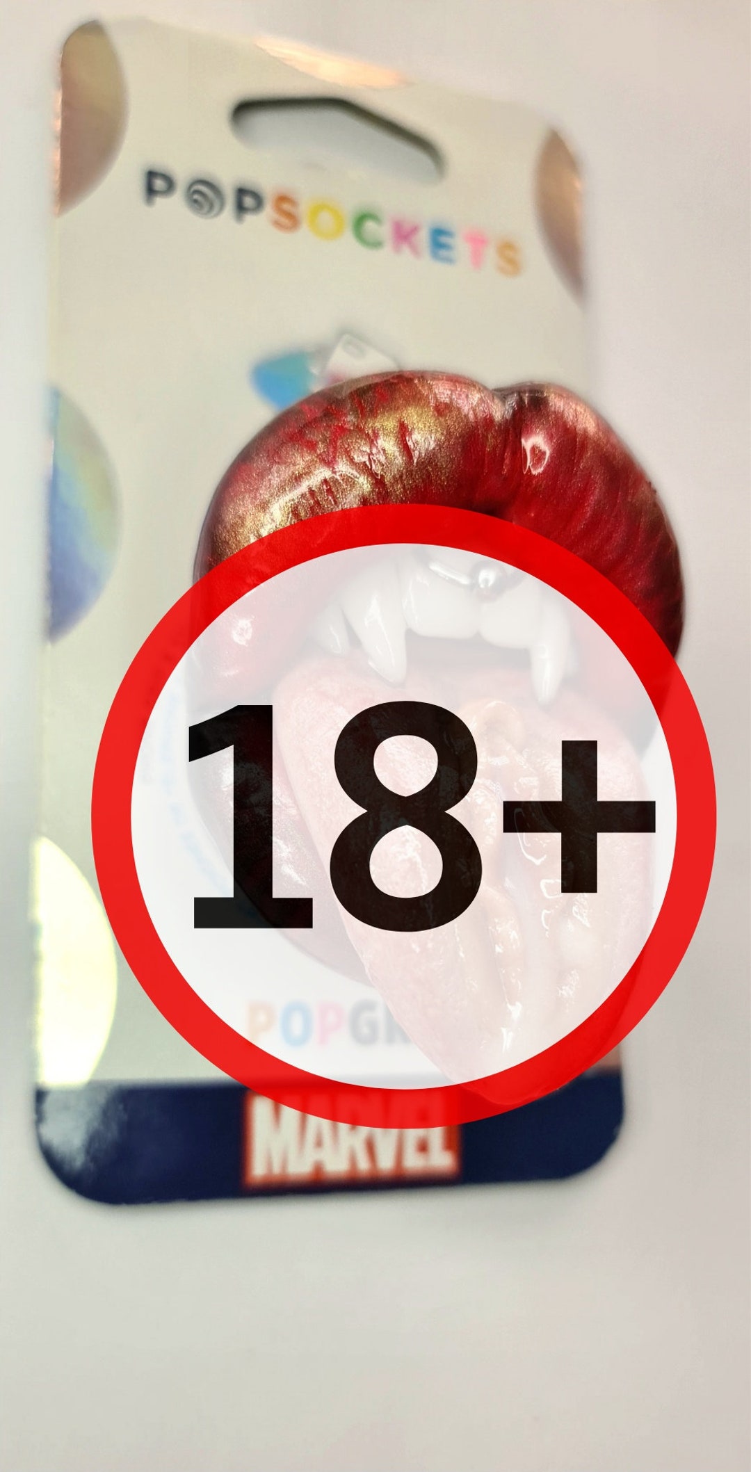 Gothic Style Designed Lips Phone Holder / Halloween Brooch / Choker ...