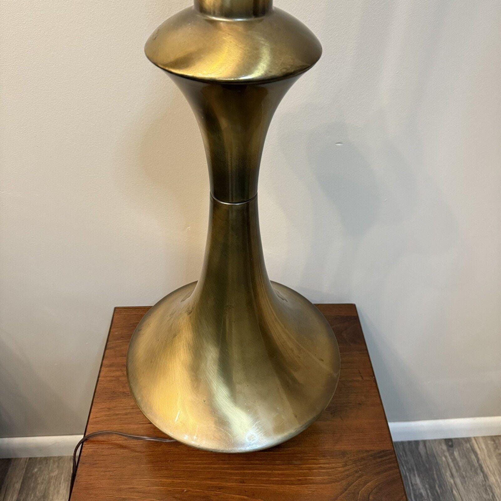 Vintage MCM Tall Brass Genie Table or Floor Lamp, 44 High - Etsy