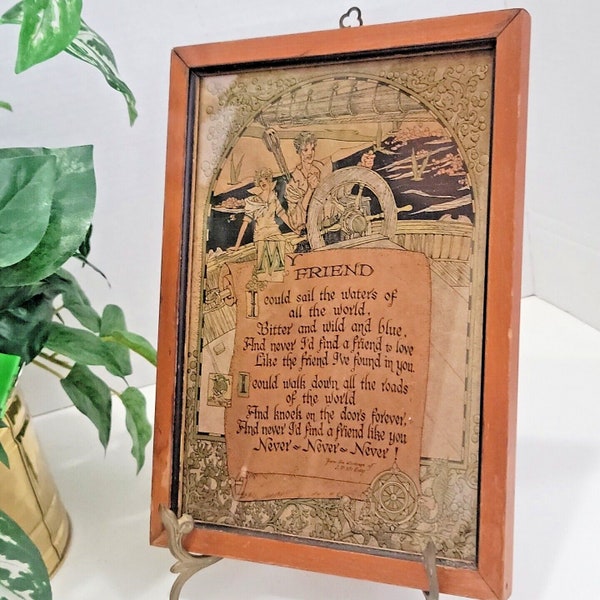 Antique Friend Frame - Etsy