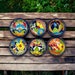 Talavera Dinnerware Set | 43-piece Floral Tableware for 8 - Etsy