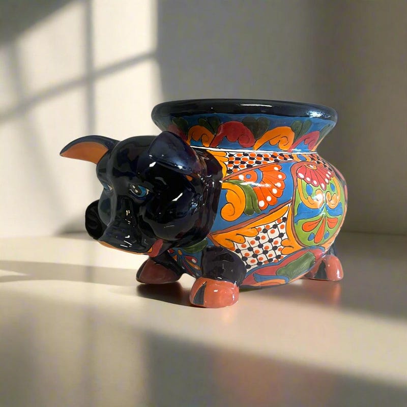 Pig Planter - Etsy