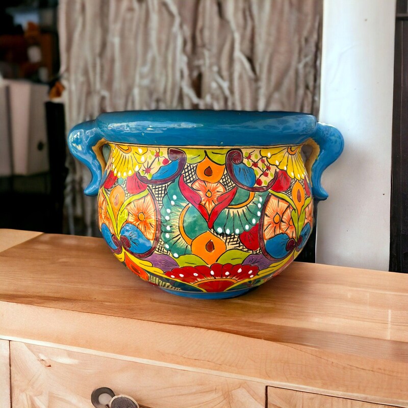 Colorful Flower Pots - Etsy