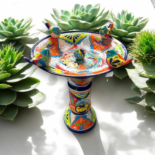 Pottery Bird Bath - Etsy