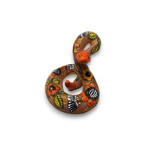 Handmade Snake Statue | Hand Painted Talavera Artwork (large Size) - Etsy