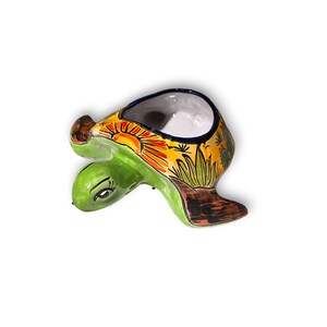 Large Talavera Sea Turtle Planter Hand-painted Desert Design Pottery - Etsy