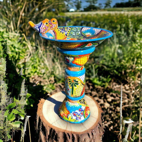 Pottery Bird Bath - Etsy
