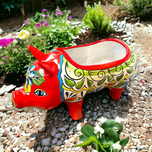 Pig Planter - Etsy