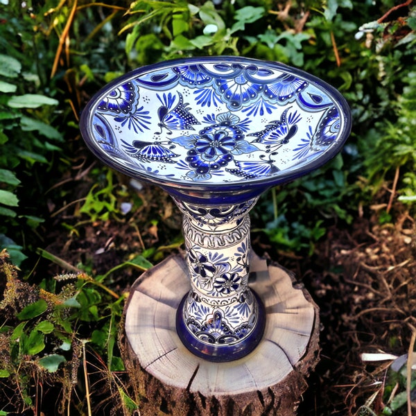 Talavera Bird Bath - Etsy