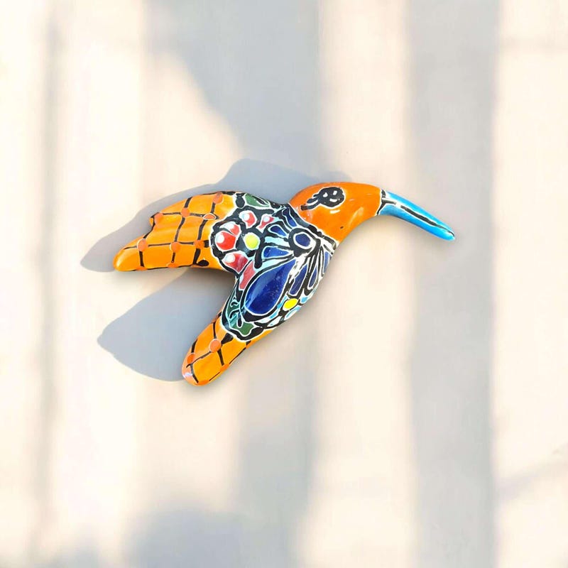 Painted Ceramic Bird - Etsy