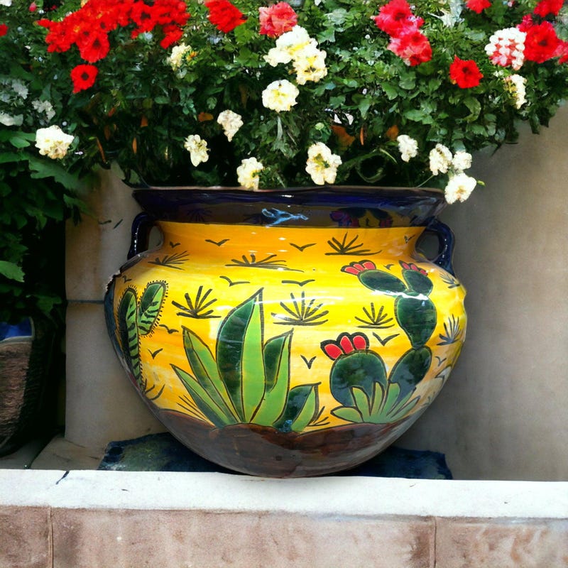 Extra Large Talavera Pot - Etsy