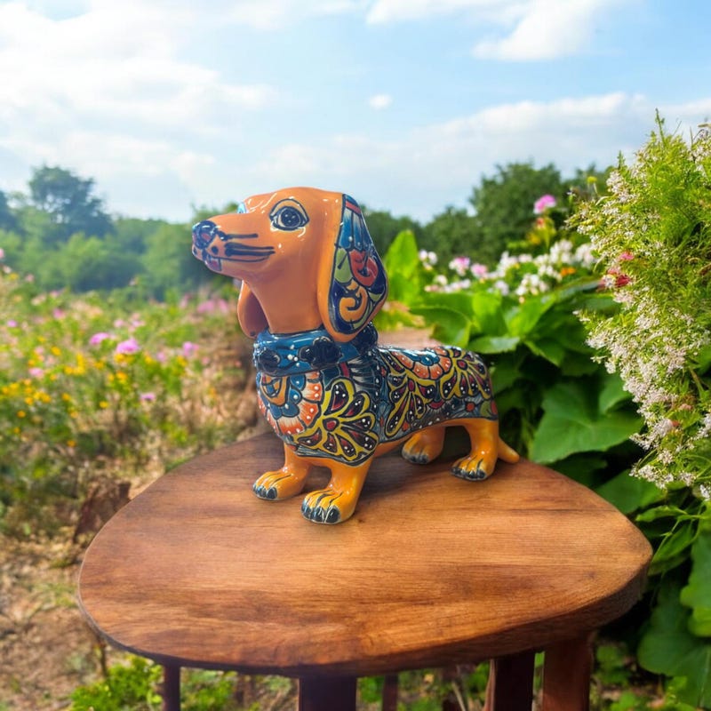 Ceramic Dachshund - Etsy