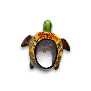 Large Talavera Sea Turtle Planter Hand-painted Desert Design Pottery - Etsy