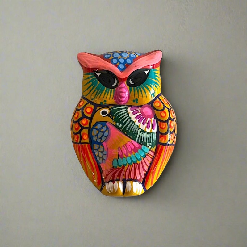 Mexican Folk Art Owls - Etsy