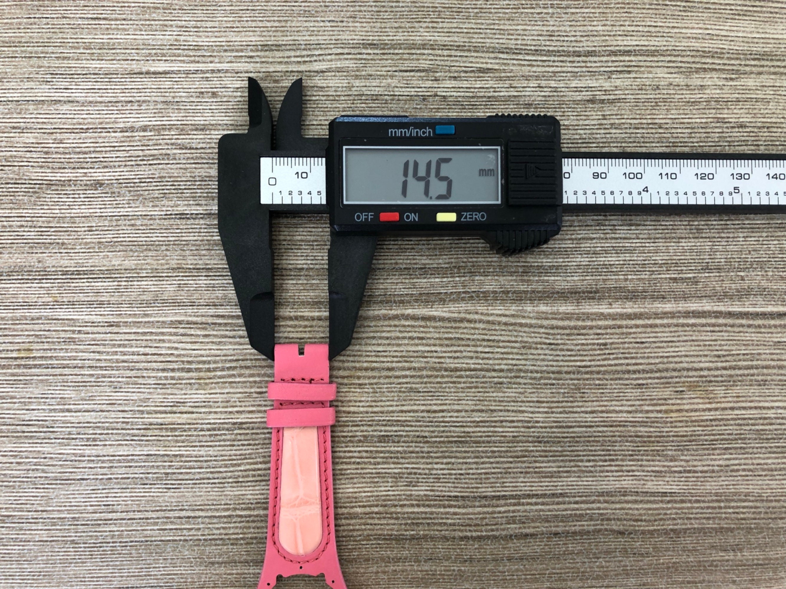 Bertolucci Serena Watch Strap Alligator Pink Red - Etsy