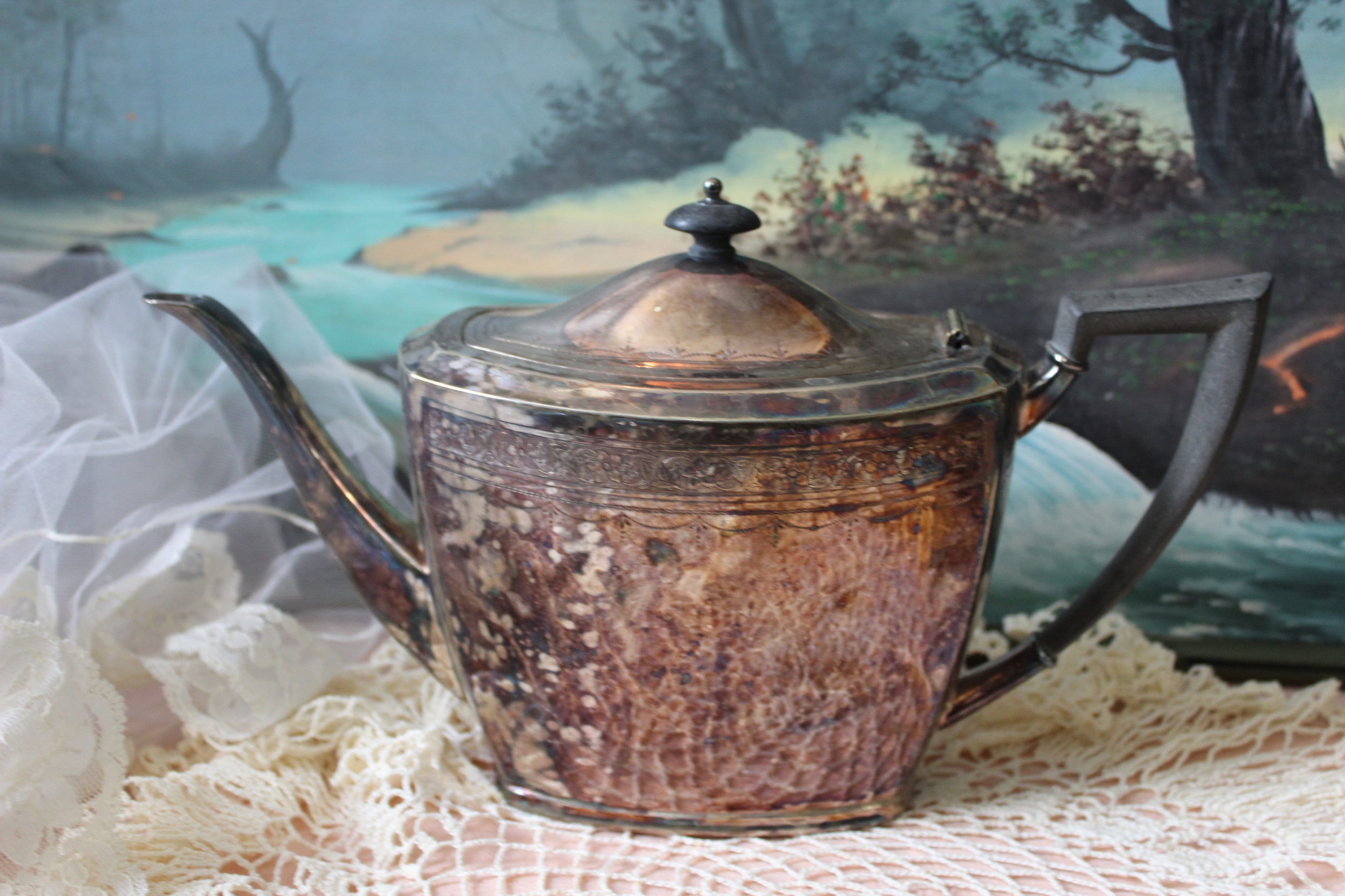 Rare Vintage 1920s PAUL REVERE Silver Plate HOLLOWARE Oneida Community ...