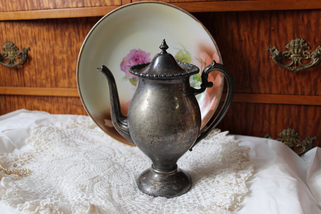 Vintage Early WILCOX INTERNATIONAL BERKELEY Silver Plated 1905 Coffee ...