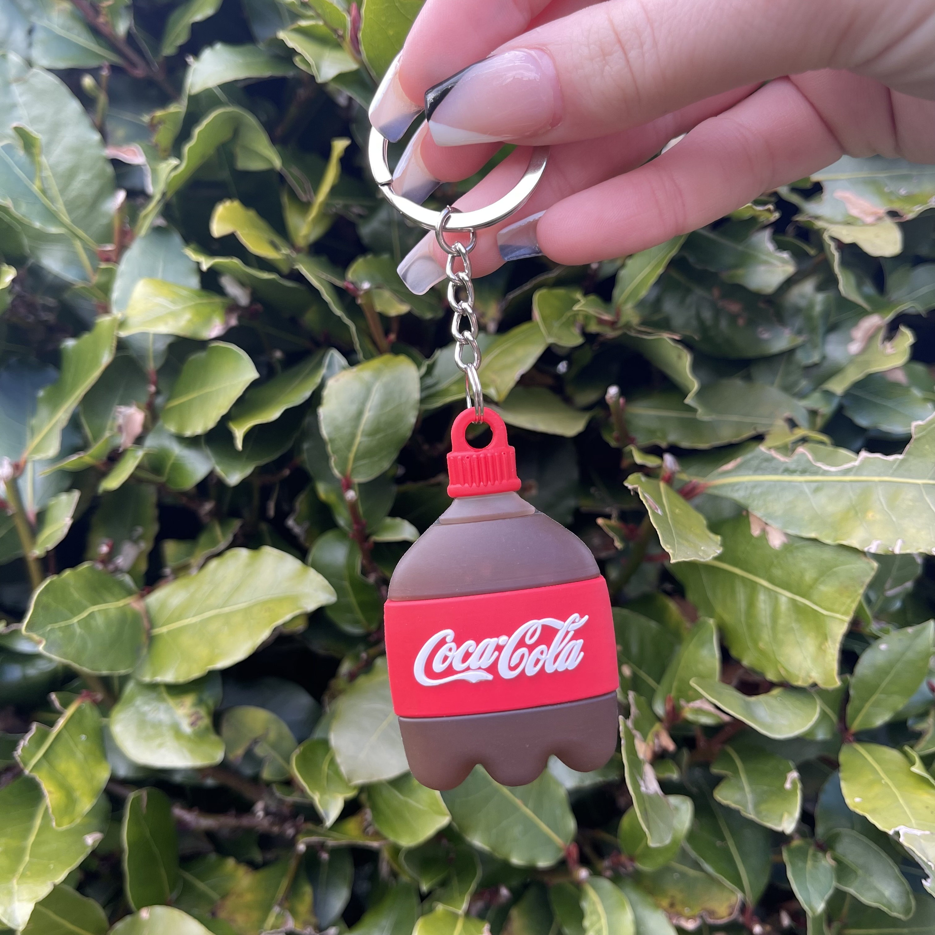 Coca Cola Bottle AirTag Case: Retro Silicone Cover With Keyring - Etsy UK