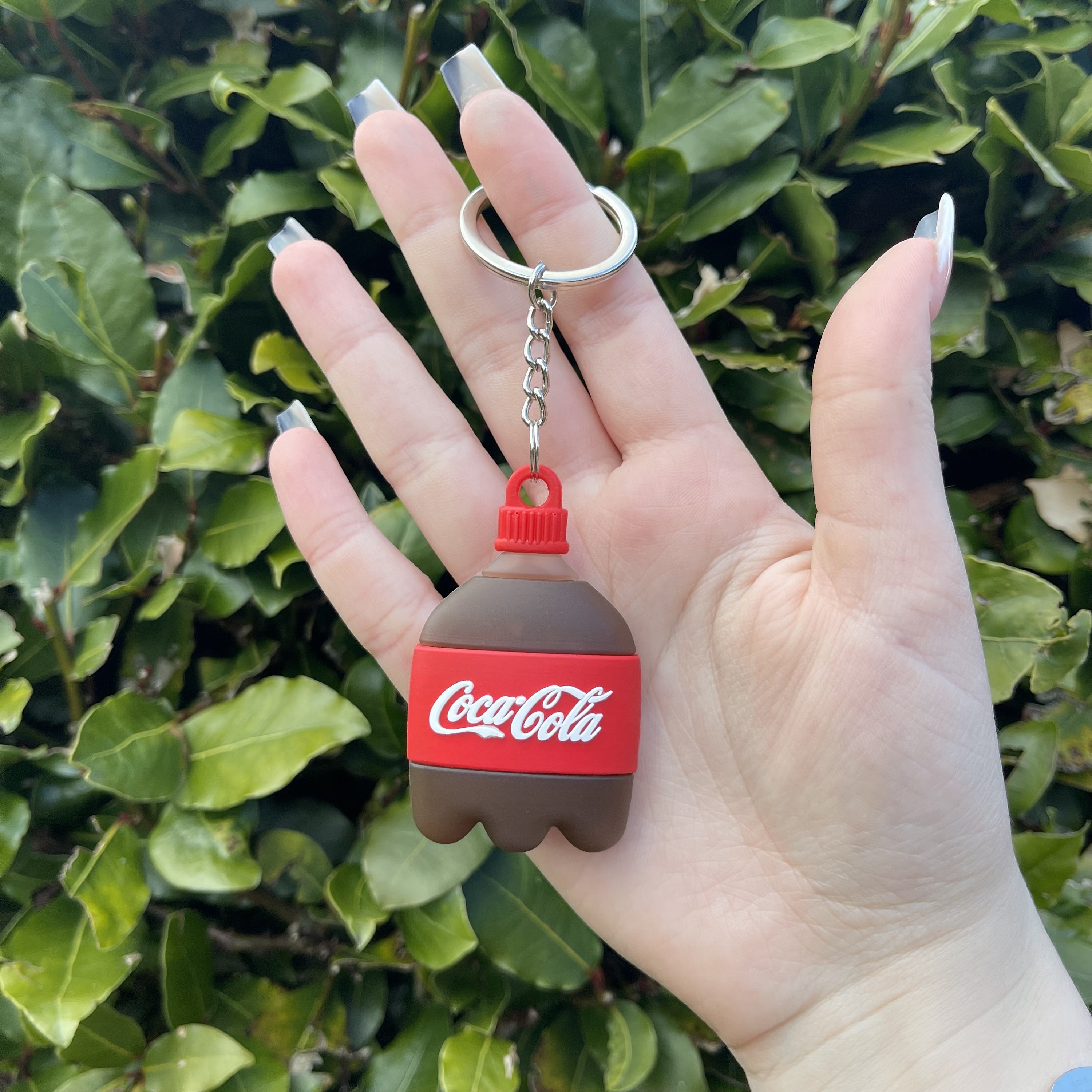 Coca Cola Bottle AirTag Case: Retro Silicone Cover With Keyring - Etsy UK