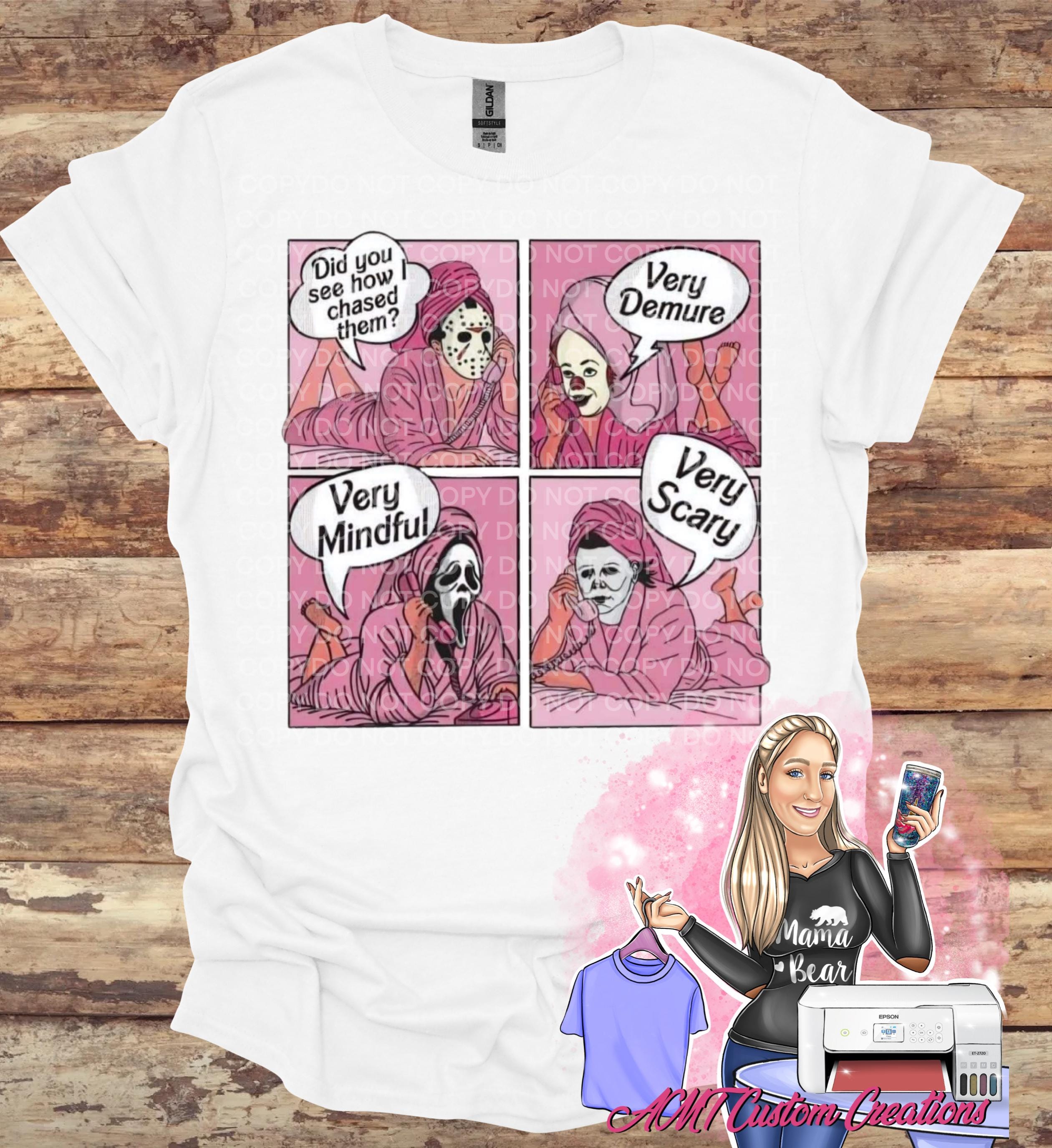 Very Demure Horror Shirt - Etsy