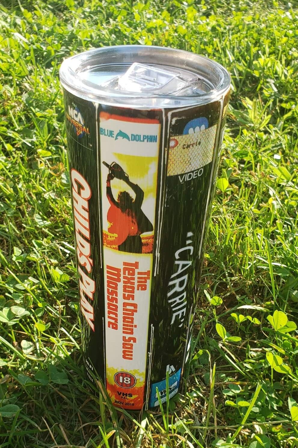 Classic Vhs Horror Tumbler - Etsy