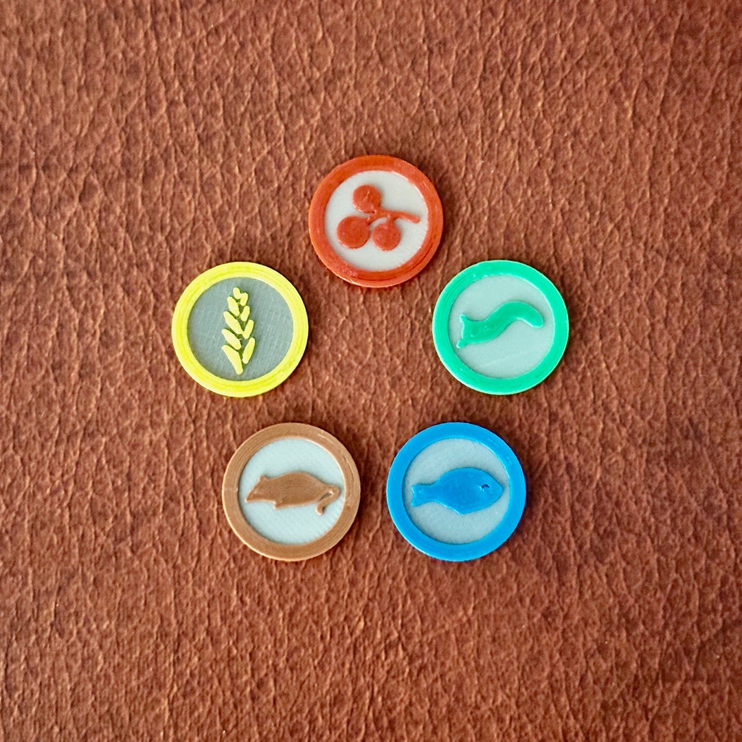 105 Wingspan Tokens (21 Ea. Type) - Etsy